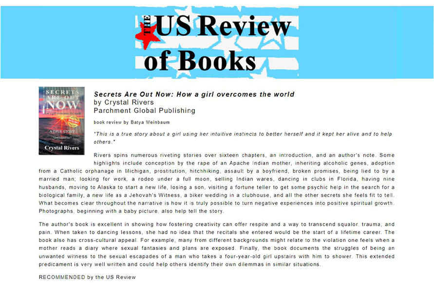 Our Reviews - Author Crystal Rivers
